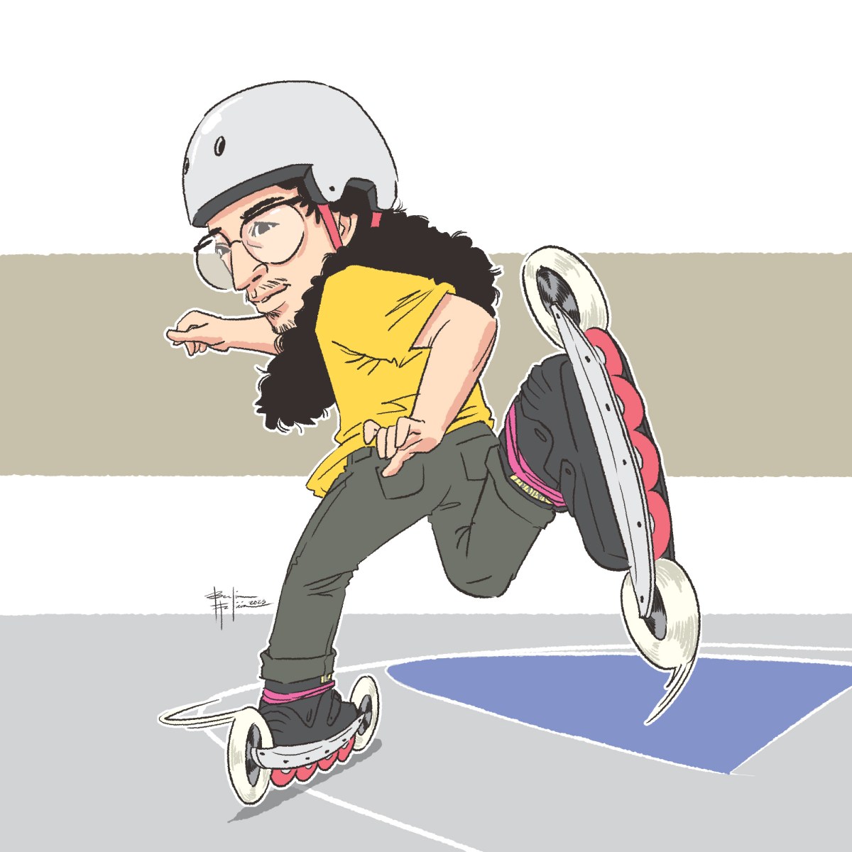 About – Eccentric Inline – Turn On, Lean in, Drop Down